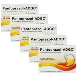 Pantoprazol Adgc 20 mg magensaftres.Tabletten 5x14 St