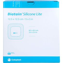 kohlpharma Biatain Silicone Lite Schaumverband 12,5x12,5 cm 10 St