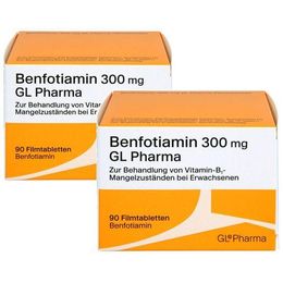 Benfotiamin 300 mg Gl Pharma Filmtabletten Set 2 St