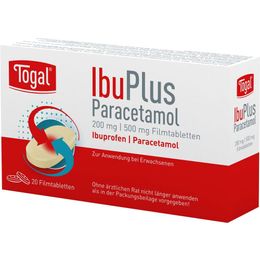 Togal IbuPlus Paracetamol 200 mg/500 mg Filmtabl. 20 St
