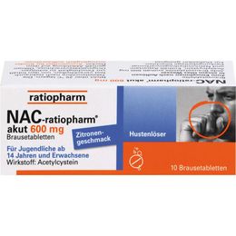 NAC-ratiopharm akut 600 mg Hustenl&ouml;ser Brausetabl. 10 St