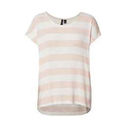 V&eacute;ro Moda Vero Moda T-Shirt Damen Gr&ouml;&szlig;e XL rosa / wei&szlig;