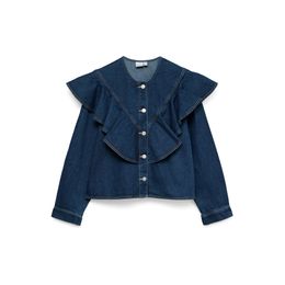 V&eacute;ro Moda Vero Moda Bluse 'VMFia' Damen Gr&ouml;&szlig;e XS blue denim