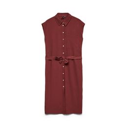 V&eacute;ro Moda Vero Moda Kleid 'VMMymilo' Damen Gr&ouml;&szlig;e 38 burgunder Winterkleid
