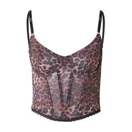 Hunkem&ouml;ller Hunkem&ouml;ller BH 'Ella' Damen Gr&ouml;&szlig;e 90 braun / schwarz