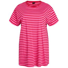 ZIZZI Nachthemd 'Msiv' Damen Gr&ouml;&szlig;e 7XL/8XL pink / dunkelpink