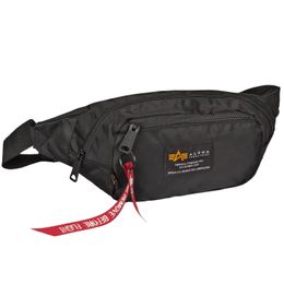 Alpha Industries Crew Waist Bag G&uuml;rteltasche schwarz