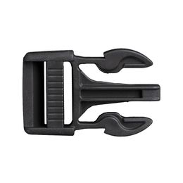 Ersatz-Steckschnalle 2M WB SR verstellbar 25 mm male schwarz
