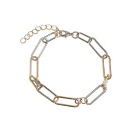 Armband Urban Classics "Urban Classics Unisex Color Mix Bracelet", gold, silber, Armb&auml;nder, Damen, onesize, Eisen, Armband