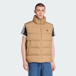 adidas originals Weste 'Tonal Puffer' Herren Gr&ouml;&szlig;e XS hellbraun / schwarz