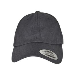 Flexfit Flex Cap "Flexfit Unisex Satin Bow Dad Cap"schwarzgrau, unifarben, 100% Polyester, Caps