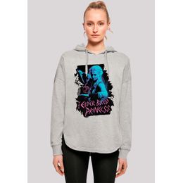Kapuzenpullover F4NT4STIC "The Witcher Ciri Netflix TV Serie", Damen, Gr. XS, grau, Obermaterial: 100% Baumwolle, oversize, Pullover Kapuzenpullover, Premium Qualit&auml;t
