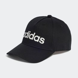 Baseball Cap adidas Performance "DAILY", Damen, schwarz-wei&szlig; (schwarz, wei&szlig;,), Obermaterial: 100% Baumwolle, Caps, f&uuml;r Erwachsene, f&uuml;r sportliche Aktivit&auml;ten und Freizeit