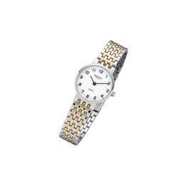Regent Uhren Analog-Armbanduhr Regent Metallarmband silber, gold klein (ca. 24mm) | Gr.: onesize