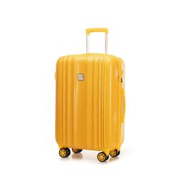 Wittchen Medium suitcase and cosmetic case in embossed in Yellow | Gr.: onesize