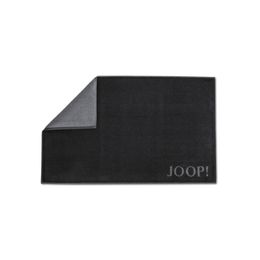 JOOP! Badematte JOOP "Badematte Classic Doubleface 1er Pack" Gr. S, schwarz, (50cm x 80cm ), Badematten, Badematte