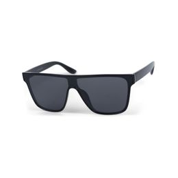 styleBREAKER Shield Sonnenbrille in Schwarz / Grau get&ouml;nt | Gr.: onesize