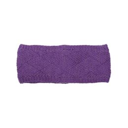 styleBREAKER Strick Stirnband in Violett | Gr.: onesize