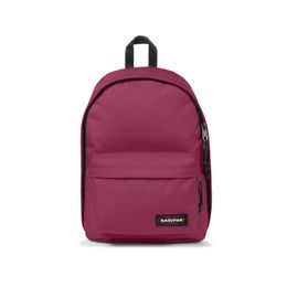 Freizeitrucksack Eastpak "OUT OF OFFICE", Gr. B/H/T: 29,5cm x 44cm x 22cm, wine burgundy, Polyester, Basic, Rucks&auml;cke Freizeitrucksack, Unisex Cityrucksack, Arbeitsrucksack, Schulrucksack mit Logo-Aufn&auml;her