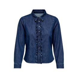 Only Bluse 'ONLKaya' Damen Gr&ouml;&szlig;e XL blue denim