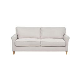 Beliani 3-Sitzer Sofa RONNEBY in Beige/Braun - (W) 190 x (H) 88 x (L) 78 cm | Gr.: onesize