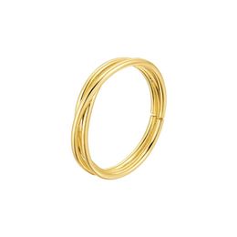 Steel_Art Fingerring Damen Freydis goldfarben in goldfarben | Gr.: onesize