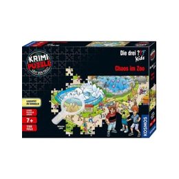 Kosmos Spiel - Krimipuzzle ??? Kids 150 Teile / Chaos im Zoo (Kinderspiel) | Gr.: onesize