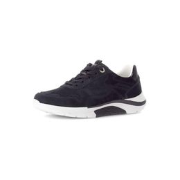 Gabor Comfort Sneaker Low in Blau | Gr.: 38