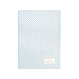 GreenGate Geschirrtuch DOTTY PALE BLUE Blau mit wei&szlig;en Punkten | Gr.: onesize