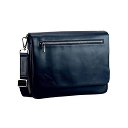 Leonhard Heyden Montreal Messenger Leder 36 cm in navy | Gr.: onesize