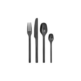 Villeroy & Boch Villeroy & Boch 16er Set Tafelbesteck Manufacture Rock in schwarz | Gr.: onesize