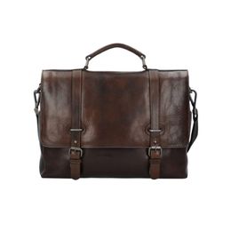 Leonhard Heyden Roma Aktentasche Leder 39 cm Laptopfach in braun | Gr.: onesize