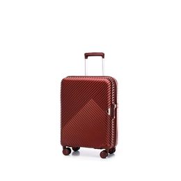 Wittchen Cabin case and cosmetic case with a striped design in Dark red | Gr.: onesize