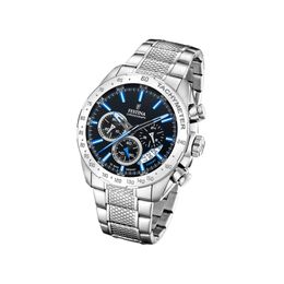 Chronograph-Armbanduhr Festina Timeless Chronograph silber gro&szlig; (ca. 45mm) | Gr.: onesize