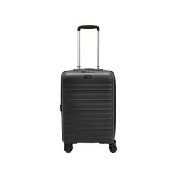 d&n D&N Travel Line 4700+ - 4-Rollen-Kabinentrolley S 55 cm erw. (schwarz) in schwarz | Gr.: onesize