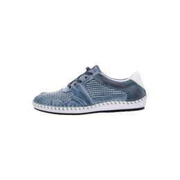 KRISBUT Sportliche Schn&uuml;rschuhe in Blau | Gr.: 42