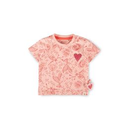 Sigikid T-Shirt Pink Birds in Hellrosa | Gr.: 62