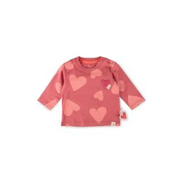 Sigikid Langarmshirt Pink Birds in Rosa | Gr.: 86