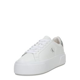 Calvin Klein Sneaker Damen Gr&ouml;&szlig;e 39 silber / wei&szlig;
