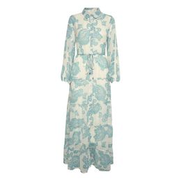 Cream Shirt Dress 'Samira' female Blue size 42