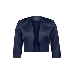 Vera Mont Bolero-Jacke mit Kellerfalten in Night Sky | Gr.: 44