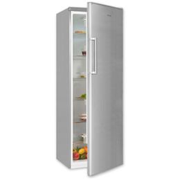 Exquisit Vollraumk&uuml;hlschrank "KS350-V-H-040D weiss", Energieeffizienz: D (A-G), silber (edelstahlfarben), B:60cm H:171,5cm T:59cm, K&uuml;hlschr&auml;nke, 330 L K&uuml;hlschrank: flexibel, ger&auml;umig & sparsam