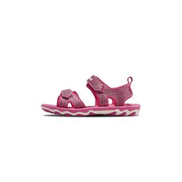 Hummel Klettverschluss Sandale Sandal Glitter M&auml;dchen in PINK FLAMB&Egrave; | Gr.: 28