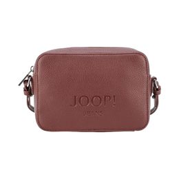 JOOP! Umh&auml;ngetasche JOOP JEANS "lettera 1.0 cloe shoulderbag shz", Damen, Gr. B/H/T: 21,5cm x 15cm x 6cm, rot (burgundy), Lederimitat, Taschen Umh&auml;ngetasche, Schultertasche Tasche Damen Handtasche Damen