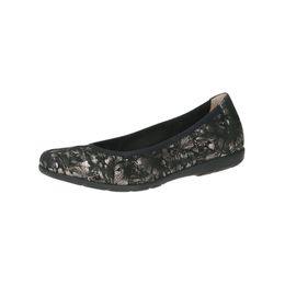 Caprice Ballerina in BLACK/GUNMETAL | Gr.: 39