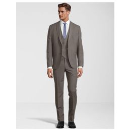 Steffen Klein Anzug Slim-Fit in taupe | Gr.: 48