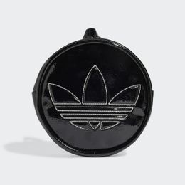 Rucksack adidas originals "ADICOLOR PREMIUM ROUND", schwarz, Rucks&auml;cke, Obermaterial: 100% Polyurethan, Rucksack