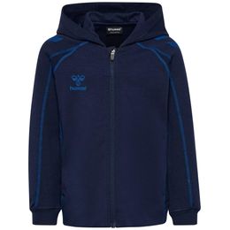 Hummel Rei&szlig;verschluss Kapuzenpullover Hmlmove Kinder in MARINE | Gr.: 140