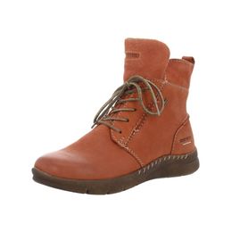 Josef Seibel Schn&uuml;rstiefelette in orange | Gr.: 40