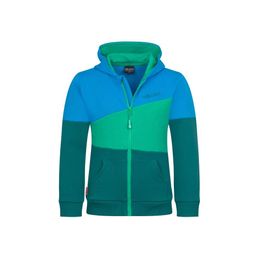 Trollkids Sweatjacke Alesund in jungle green | Gr.: 152